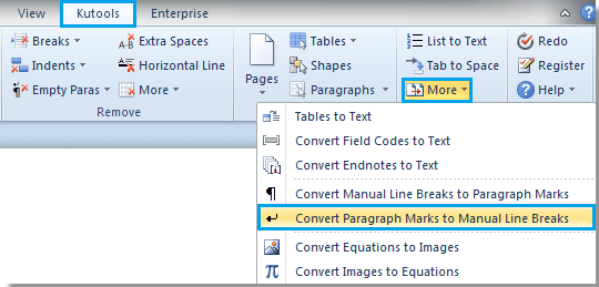 How To Replace Hard Returns With Soft Returns In Word 