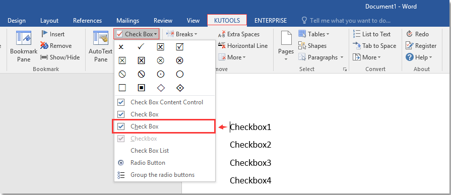 Word Fillable Form Check Box Mac Printable Forms Free Online