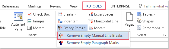 How To Remove Empty Lines In Word 