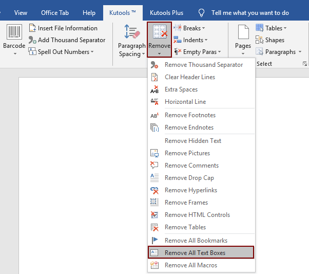 Delete A Text Box In Word Riset
