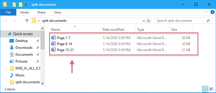 How To Split A Word Document Into Separate Files Every 5 Or N Pages 
