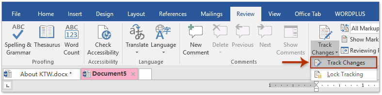 How To Copy And Paste With Track Changes In Word 