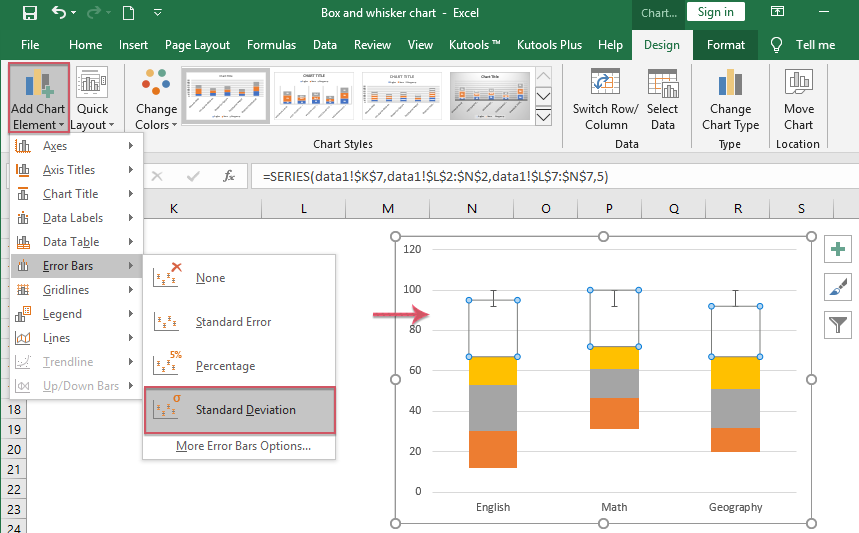 Create Box And Whisker Chart In Excel