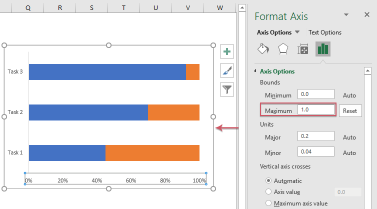 How To Create A Progress Bar Chart In Excel Youtube Bank2home