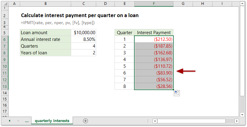 How To Calculate Total Payment In Excel Info Loans