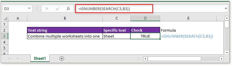 Excel Formula Check If A Cell Contains A Specific Text