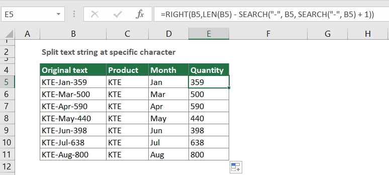 Drastic Rabbit Echo String Split Excel Nothing Excessive Tray