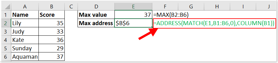 How To Use Excel ADDRESS Function