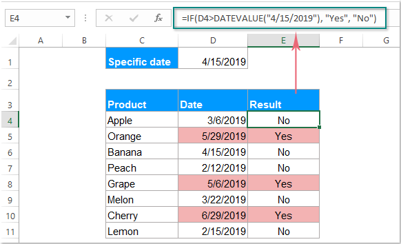 Excel If Function