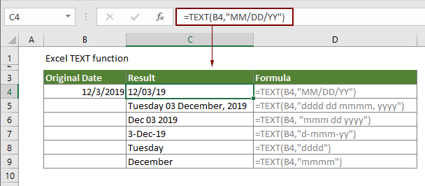 How To Use The TEXT Function In Excel 