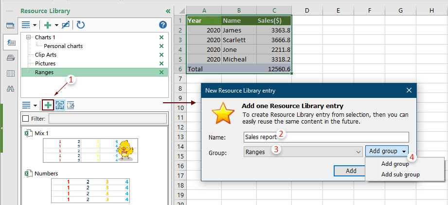 Easily Create And Insert Auto Text Entry In Excel