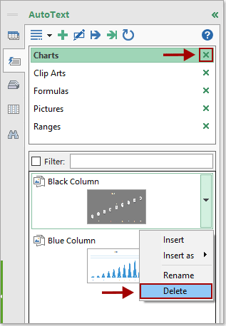 Easily create and insert Auto Text entry in Excel