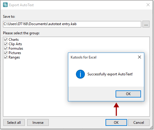 Easily create and insert Auto Text entry in Excel