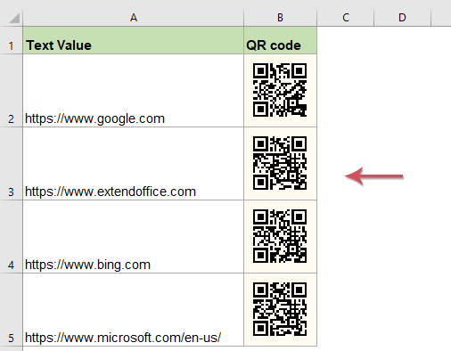 Easily Generate Mutiple QR Code In Bulk In Excel