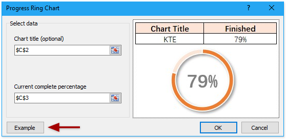 Quickly Create A Doughnut Progress Chart In Excel