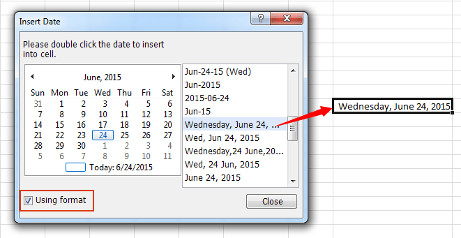 Quickly Insert A Date Or A Formatted Date In Excel