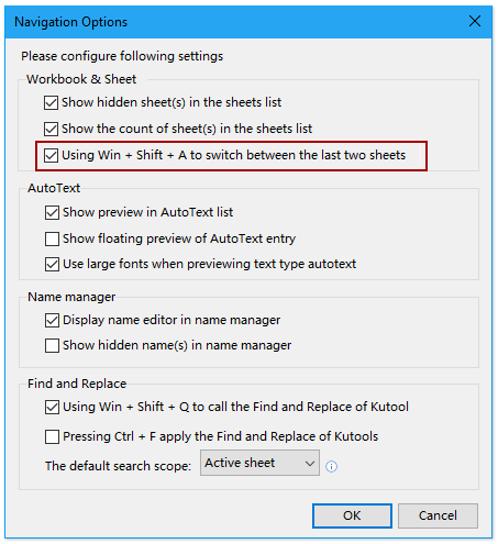 Navigation Pane – List Sheets, Workbooks, Columns and Names in Excel