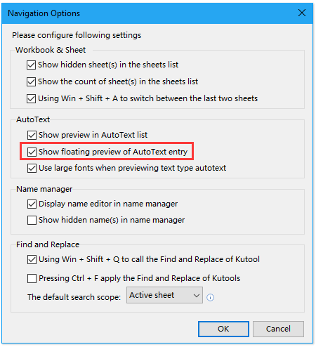 Navigation Pane – List Sheets, Workbooks, Columns and Names in Excel