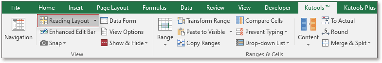 Easily Reading Viewing A Large Number Of Rows And Columns In Excel