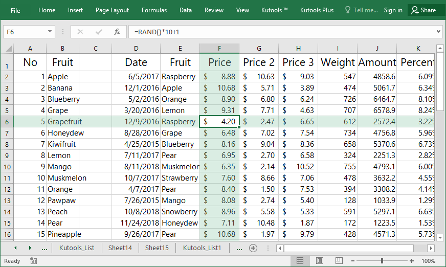 Easily Reading Viewing A Large Number Of Rows And Columns In Excel