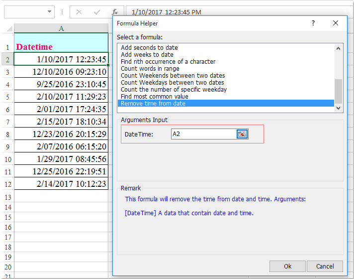 Quickly Remove Time From Date Time Format Permanently In Excel