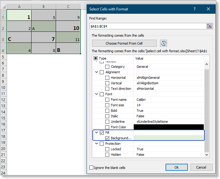 Quickly Select Cells Based On Color Or Formatting In Excel