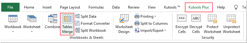 Easily update or merge tables by matching column from two worksheets ...