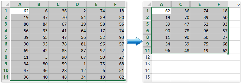 Easily Sum count average Visible Cells Rows Or Columns Only In Excel