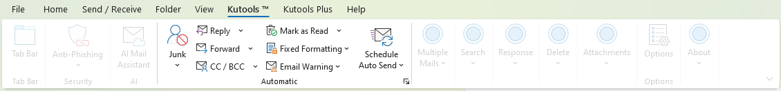 Kutools - Combines 100+ Handy Functions and Tools for Microsoft Outlook