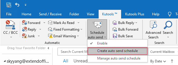 Auto Send Recurring Emails Periodically In Outlook Quickly And Easily
