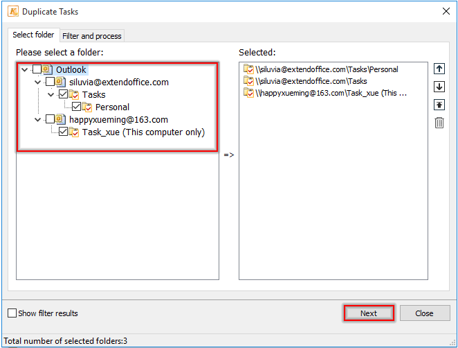 Quickly remove or delete duplicate tasks in Outlook