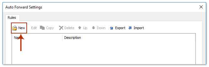 Automatically forward all or certain emails when receiving in Outlook