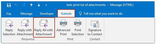 Easily Reply All With Attachments In Outlook