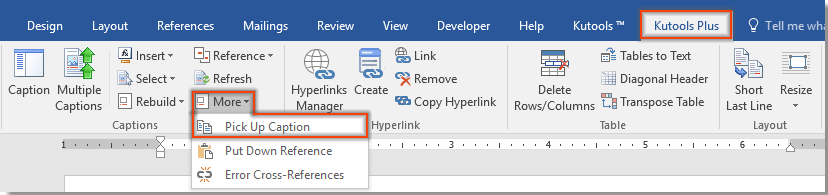 Microsoft Word Cross Reference Figure Tideswitch